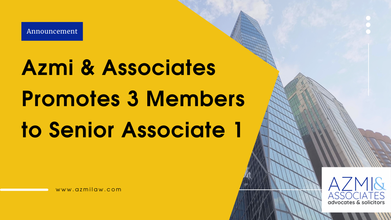 News & Events - Azmi & Associates